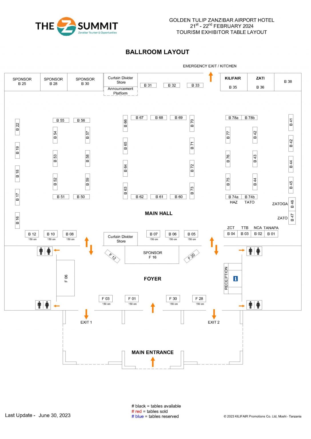 Fair Layout – The Z-Summit