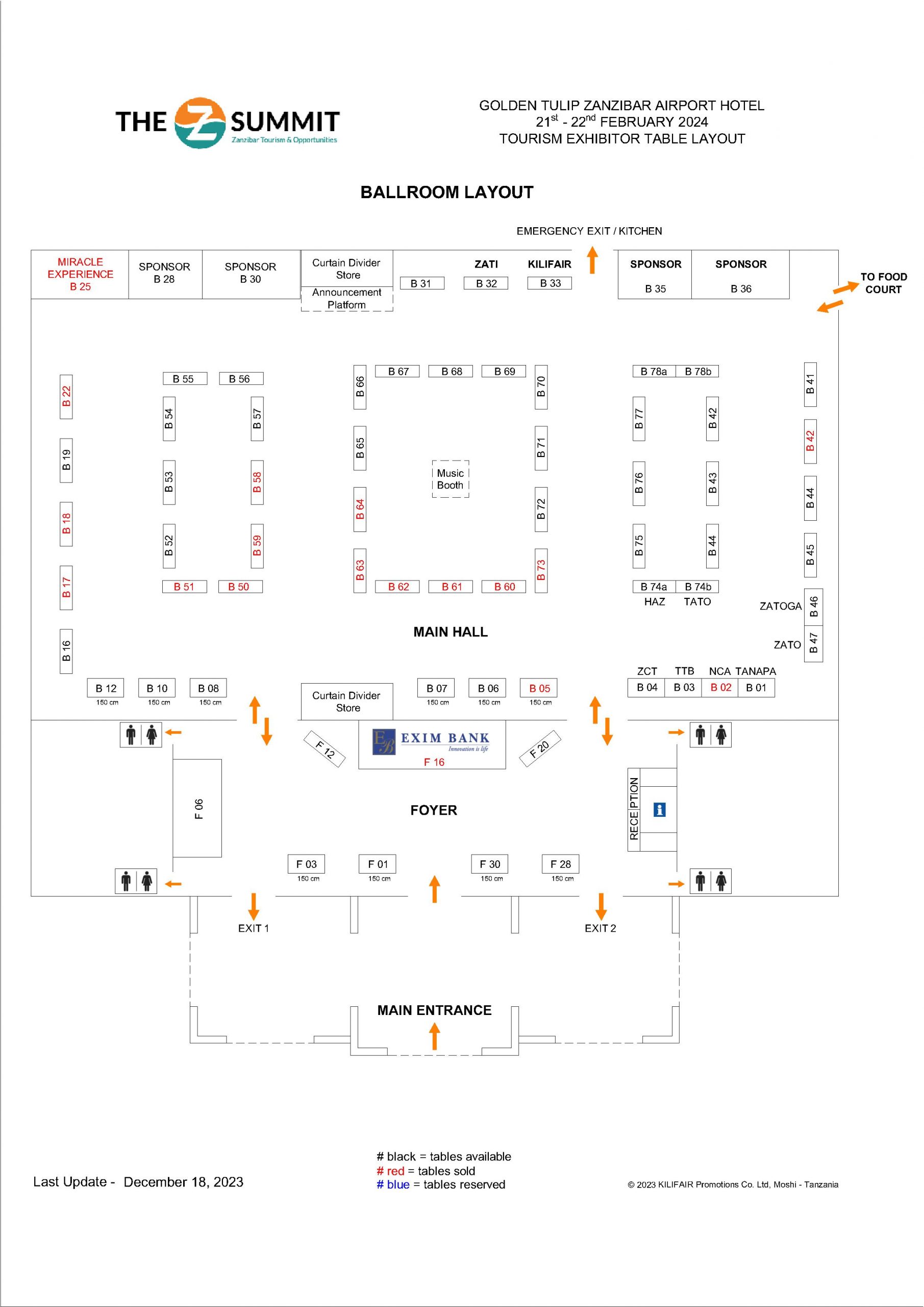 Fair Layout – The Z-Summit