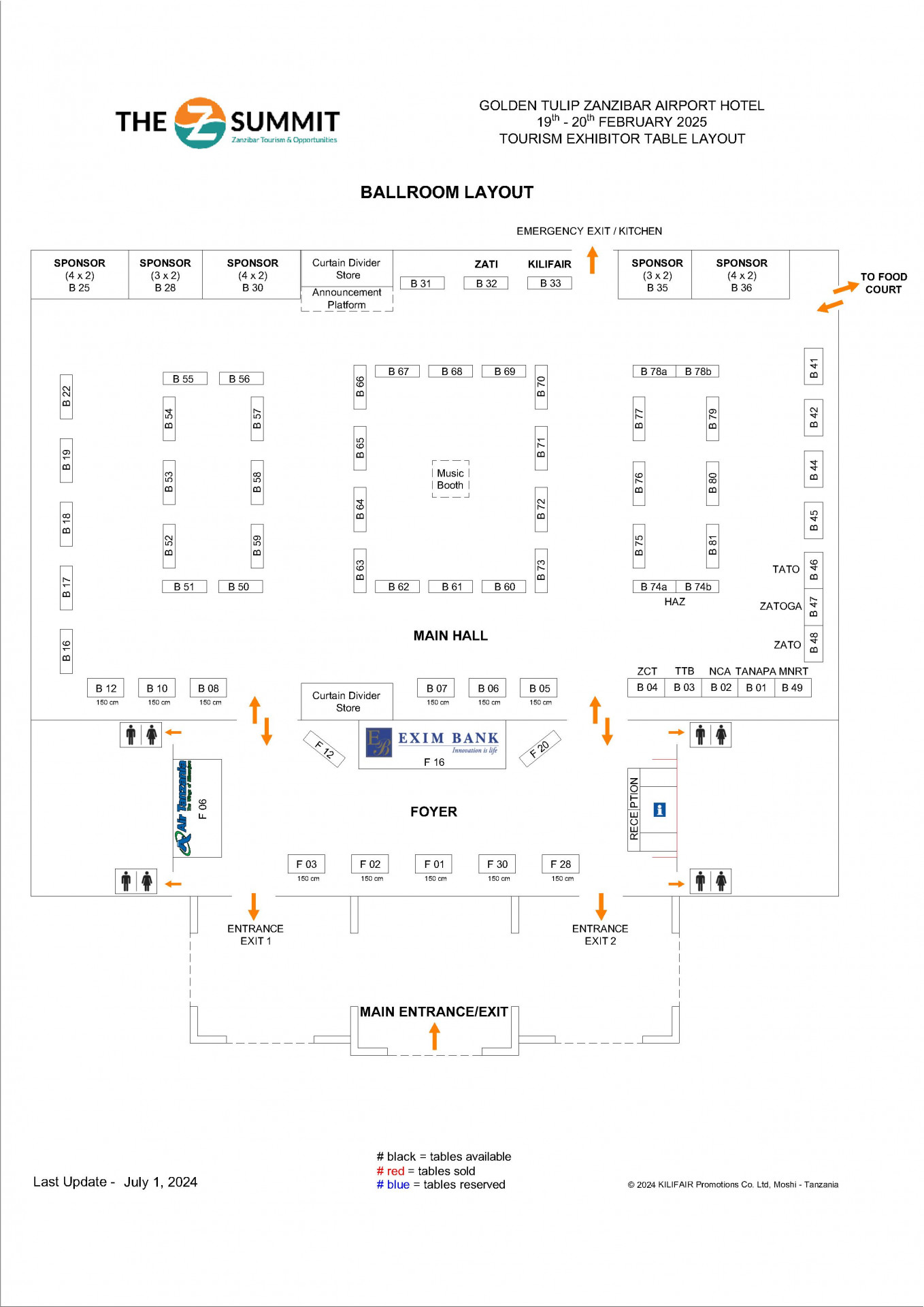 Fair Layout – The Z-Summit